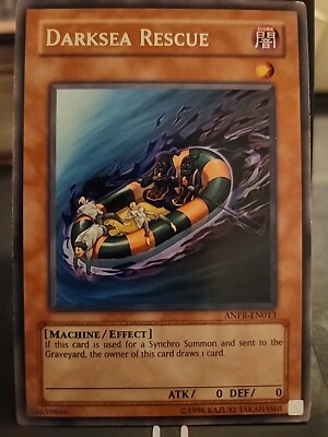 Darksea Rescue - Rare Foil - Yugioh Dark Monster - Vintage | eBay