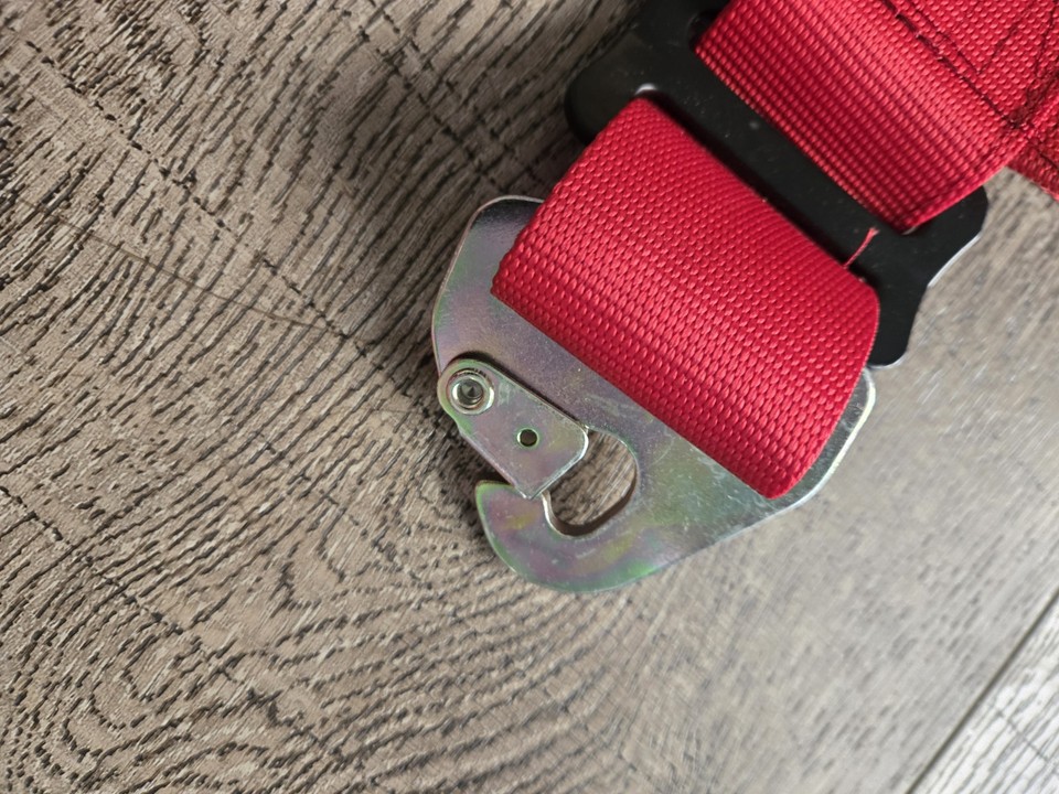 SABELT RED Universal 4 Point Racing Harness/Seat Belt Quick Release ...