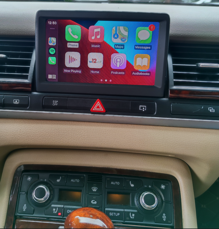 Mr12volt Fits Audi MMI 2G High CarPlay Android Auto Camera in interface ...