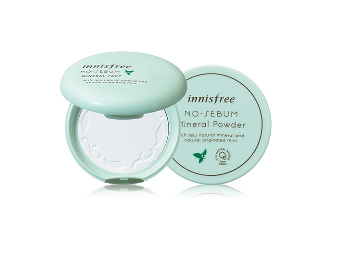 [innisfree] No-sebum Mineral Powder - 5g / Pact - 8.5g | eBay