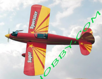 GIANT SCALE Super Sportster 217" Inch WS RC Model Airplane Plans ...