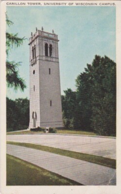 Carillon Tower-University of Wisconsin-MADISON, Wisconsin | eBay