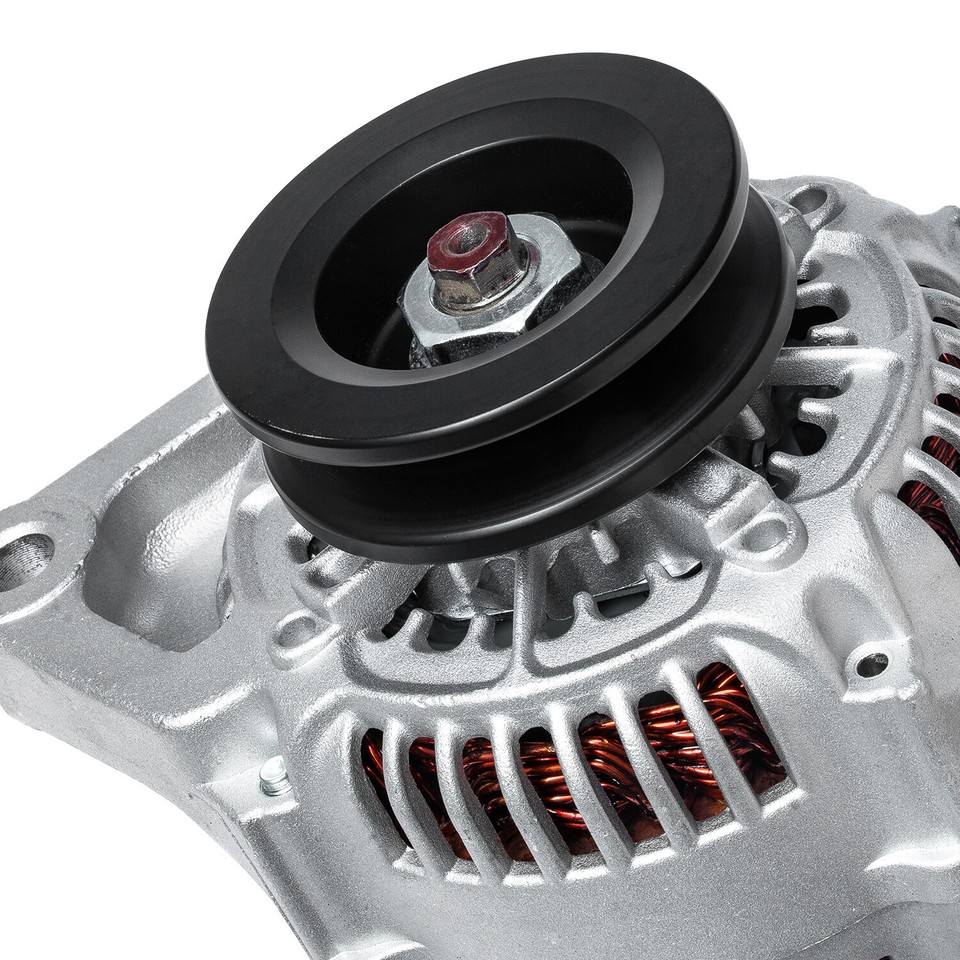 12V 70A Mini Alternator 1 Wire Hook Up FOR Street Rods Hot Rods Race ...
