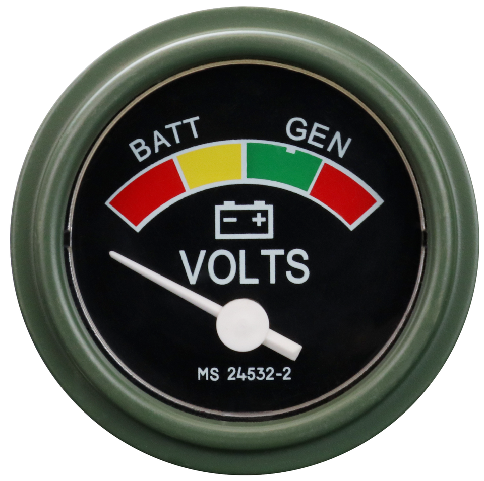 M998 M939 M35 M151 5 GAUGE KIT TEMPERATURE VOLTMETER FUEL LEVEL OIL ...