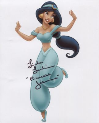 Princess Jasmine Autograph