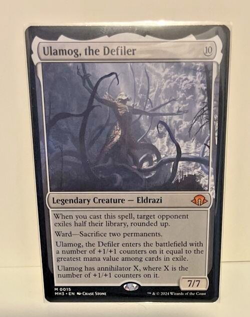 Mtg Ulamog, The Defiler Modern Horizons 3 Pack Fresh | eBay