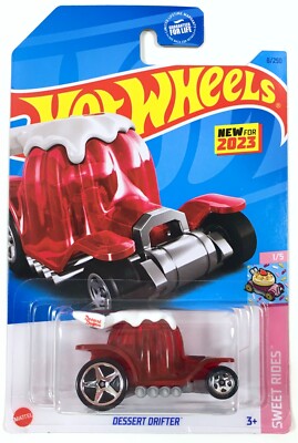 2023 Hot Wheels Dessert Drifter Red Jello Car with Cherry on Top ...