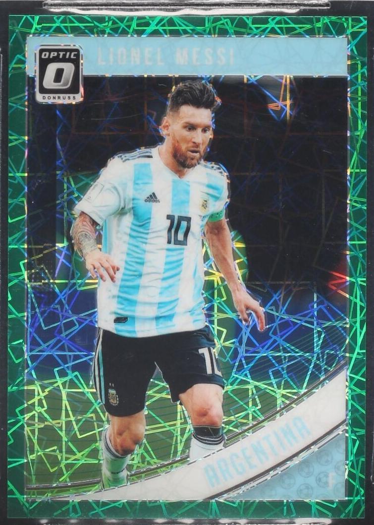 2018-19 Panini Donruss - Lionel Messi #88 Optic Green Velocity /200 for ...