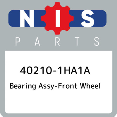 40210-1HA1A Nissan Bearing assy-front wheel 402101HA1A, New Genuine OEM ...