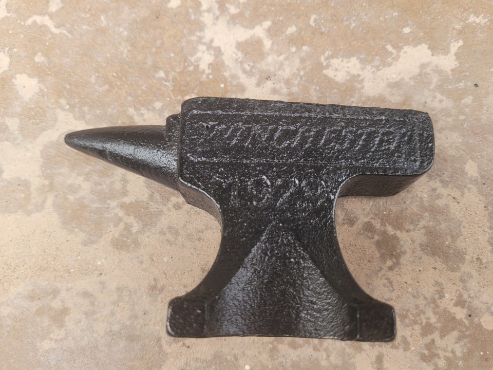 3 Pack Cast Iron Gunsmith Anvil Winchester Colt Remington Paperweight ...