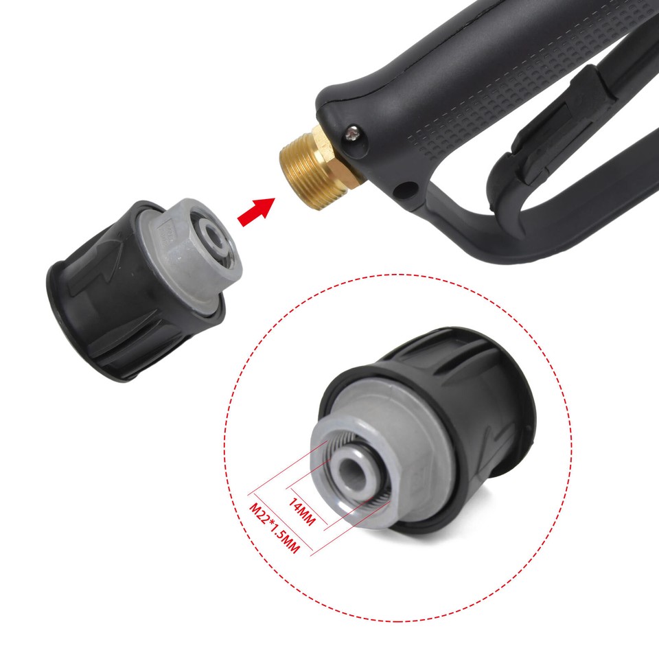 FOR KARCHER PRESSURE WASHER SHORT TRIGGER GUN LANCE STUBBY GUN K SERIES ...