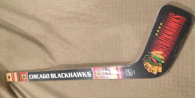 Chicago Blackhawks Multi Logo Mini Hockey Stick | eBay