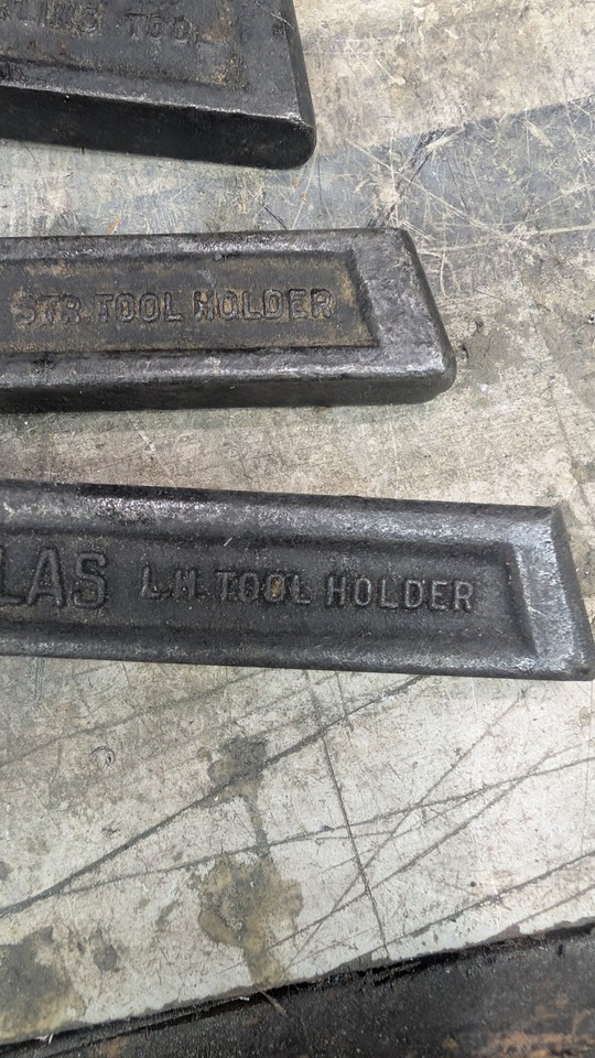 Atlas Lathe Tool Holder Set – Threading, Knurling, Cut-Off, STR, LM | eBay