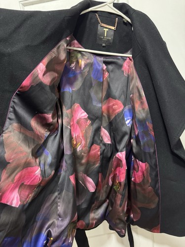 Ted baker Rytaa Short Wool Wrap Coat | eBay