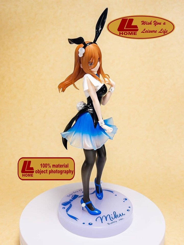 Anime character Nakano bunny girl cute PVC action Figure Toy Gift ...