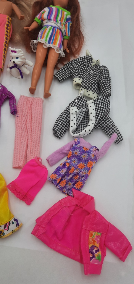 Barbie Little Sister Stacie Doll Lot of 4 Dolls & Clothing Vintage 1990 ...