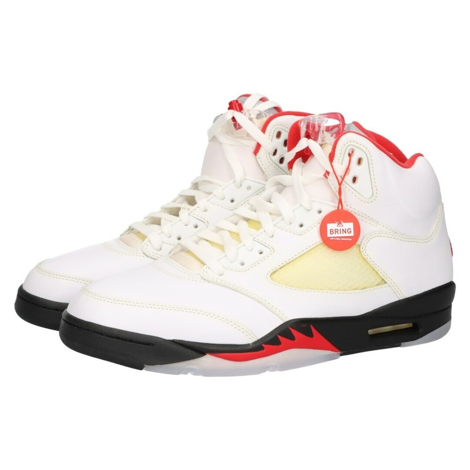 NIKE Air JORDAN5 RETRO FIRE RED DA1911-102 JORDAN 5 HIGH TOP SNEAKER ...