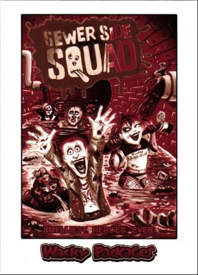 2018 Topps Wacky Packages SEPIA Sewer Side Squad Action Film #10 | eBay ...