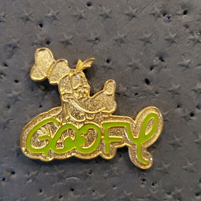Disney Trading Pin Goofy Signature | eBay