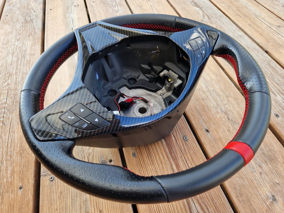 NEW LEATHER Alfa Romeo Mito Giulietta 940 Sport Mito Steering Wheel OEM ...