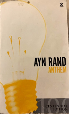 Ayn Rand Anthem Centennial Edition (1995, Paperback) | eBay