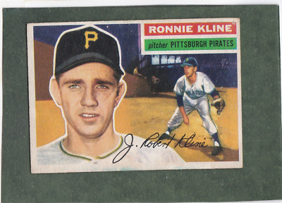 *1956 TOPPS #94 RON KLINE, PIRATES hard to do better GB | eBay