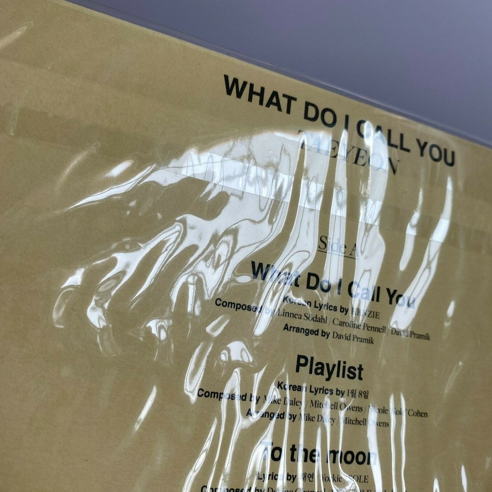 TAEYEON 'WHAT DO I CALL YOU' OFFICIAL LIMITED EDITION + FACTORY SEALED ...