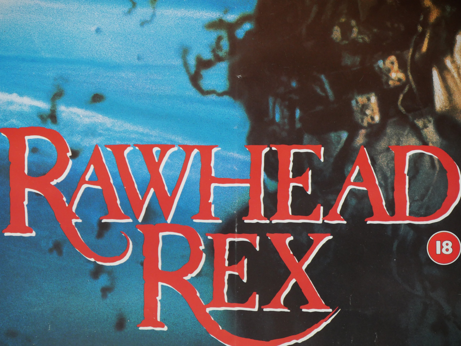 rawhead rex - (1986) uk video shop film poster - Clive Barker | eBay UK