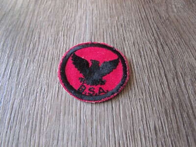 COLLECTIBLE BOY SCOUTS OF AMERICA RED BLACK EAGLE BSA PATCH 2" TALL #2 ...
