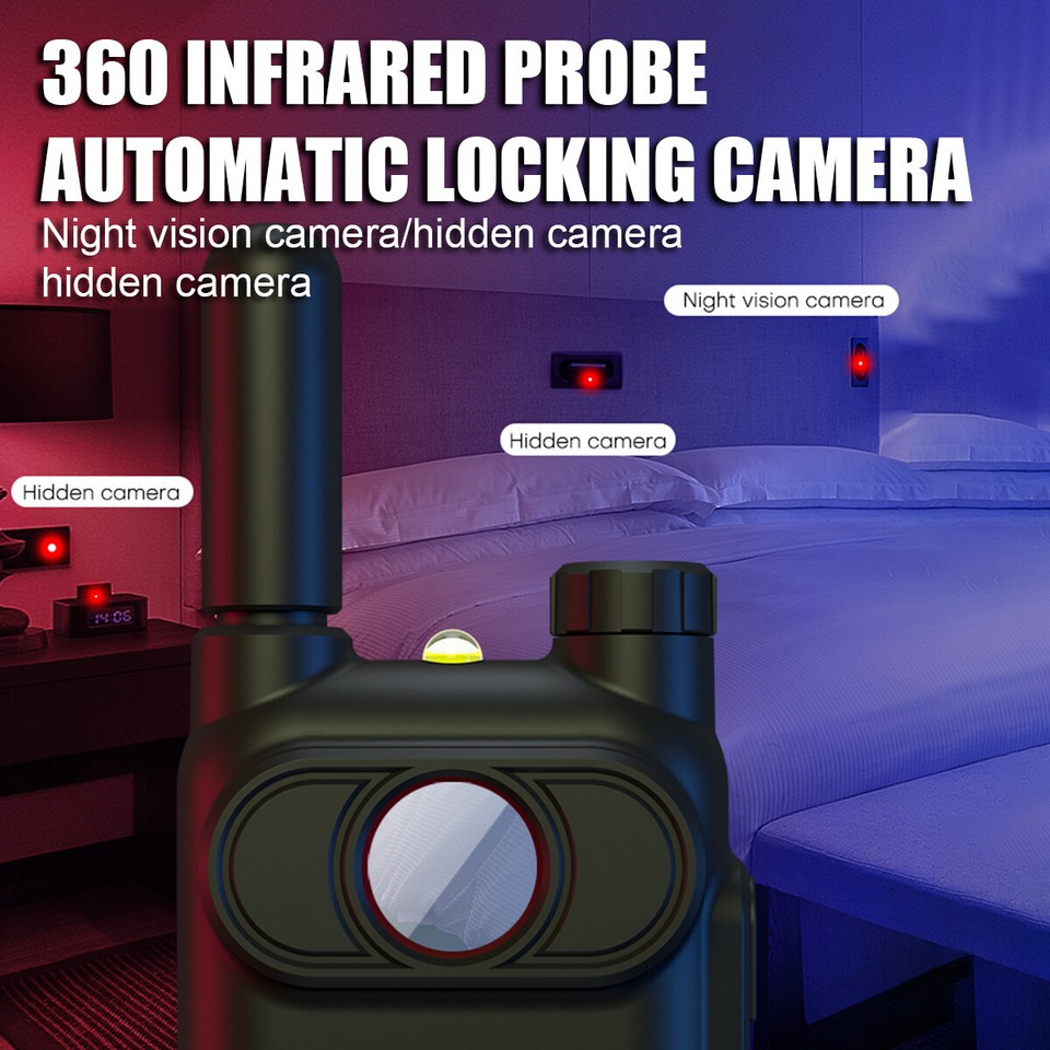 Anti-Spy Camera, Wireless RF Detector GSM Bug GPS Tracker Finder ...