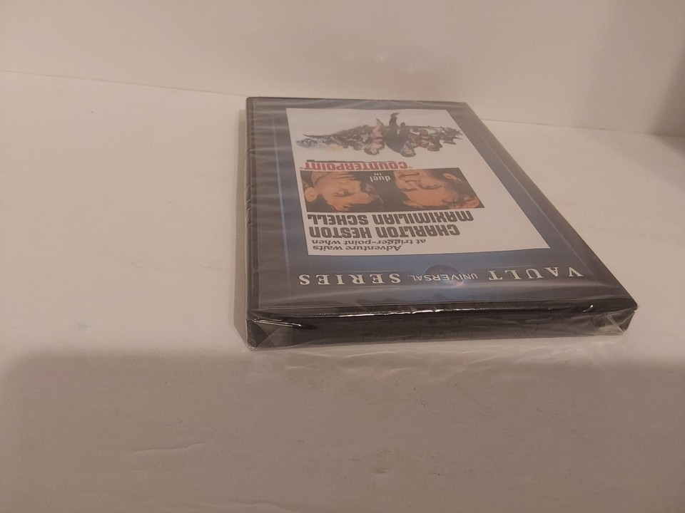 Counterpoint DVD Charlton Heston Maximillian Schell Leslie Nielson | eBay