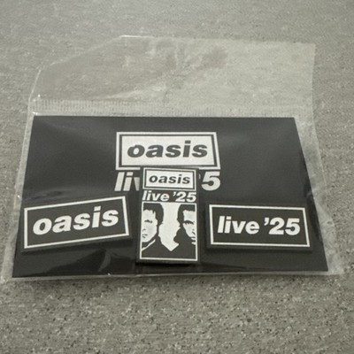 Oasis Live 25 VIP Section Badge Set Collection Oasis Official ...