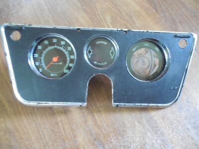 1967-1972 Chevy Chevrolet C10 Pickup Truck Instrument Gauge Cluster ...
