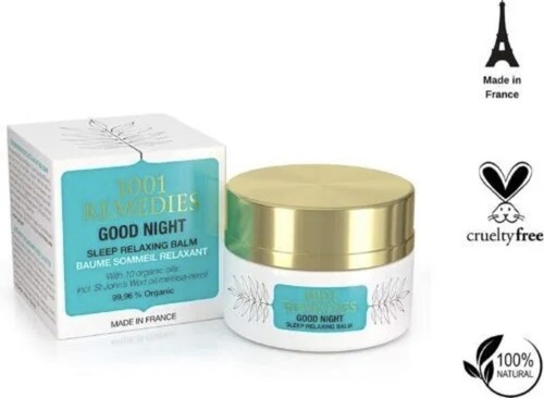 1001 Remedies Good Night Sleep Aid Relaxing Balm Cruelty Free Essential ...