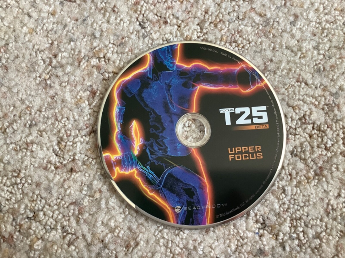T25 Beta Focus T25 Beta UPPER FOCUS Home Workout Replacement DVD Disc