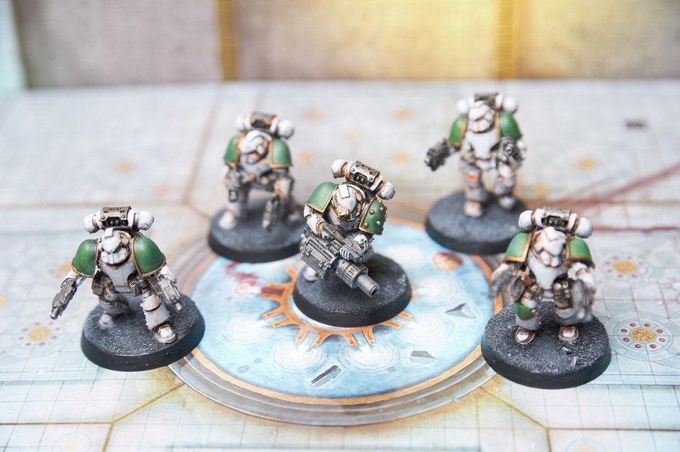 Death Guard Legion MkIV Destroyer Squad Warhammer 40k Horus Heresy | eBay