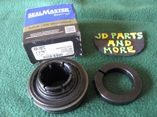 SealMaster Er-19tc Cylindrical OD Bearing Skwezloc Collar Contact ...