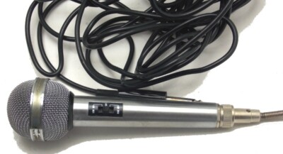 Recoton MM-330 Vintage Dual-Impedance Dynamic Microphone & Cable in ...