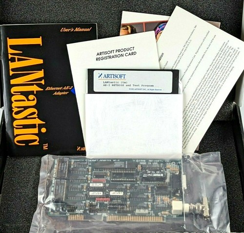 NEW Artisoft AE2 LANtastic Ethernet Adapter, Local Area Network | eBay