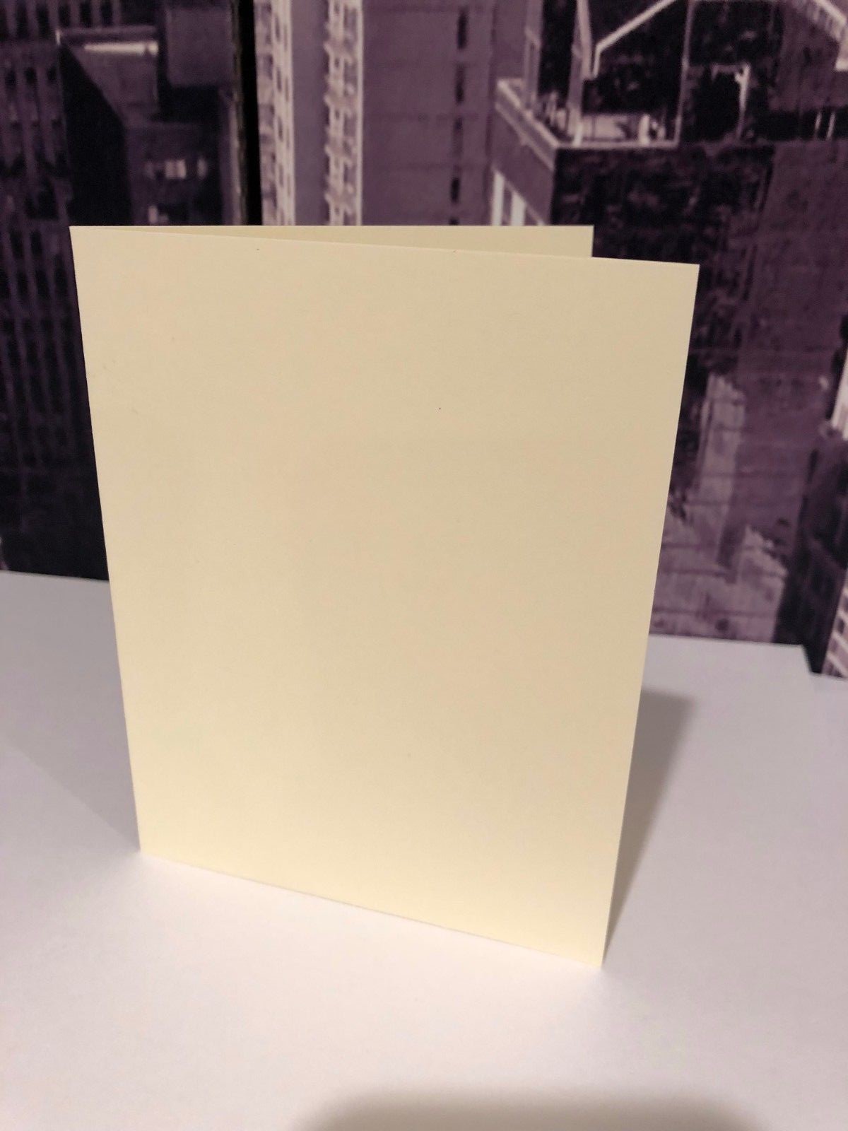 10 Pre-Scored A2 Cardstock 5 1/2 x 4 1/4 for Card Making- Heavy Weight ...