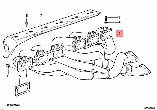 Genuine BMW OEM E36 M3 Euro S50 Headers for sale online | eBay