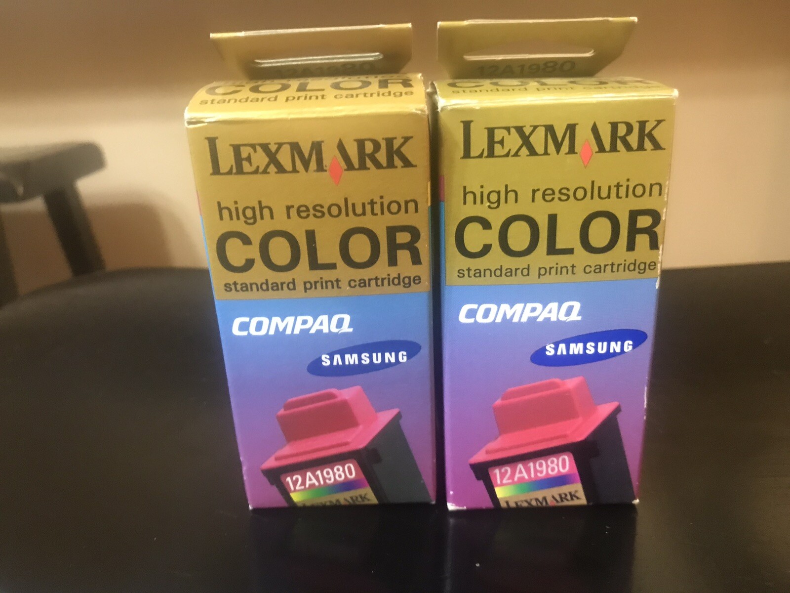 Genuine OEM Lexmark 80 Tri-Color Ink Cartridge 12A1980 New Sealed Lot ...