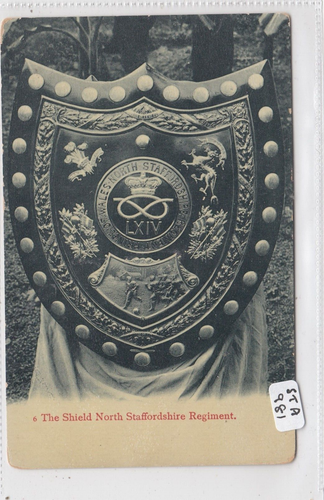 MILITARY - The Shield of North Staffordshire Regiment | eBay UK