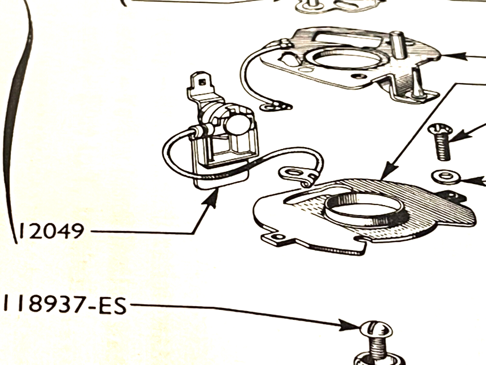 FORD ANGLIA 105E CLASSIC CAPRI PREFECT see list TERMINAL DISTR. #105E ...