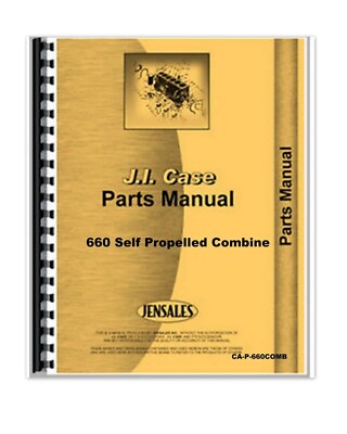 Case 660 Combine Self Propelled Parts Manual Catalog | eBay