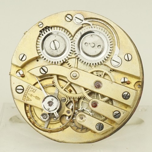 Rare! Pocket Watch Movement Men's no fusee duplex chronometer no ...