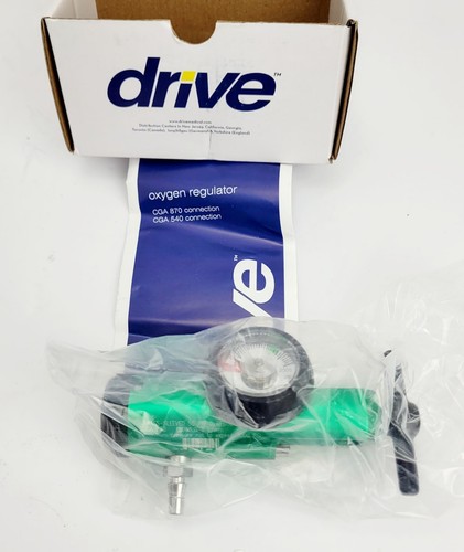 Drive Medical 18301GM Mini Oxygen Regulator 8LPM Green | eBay