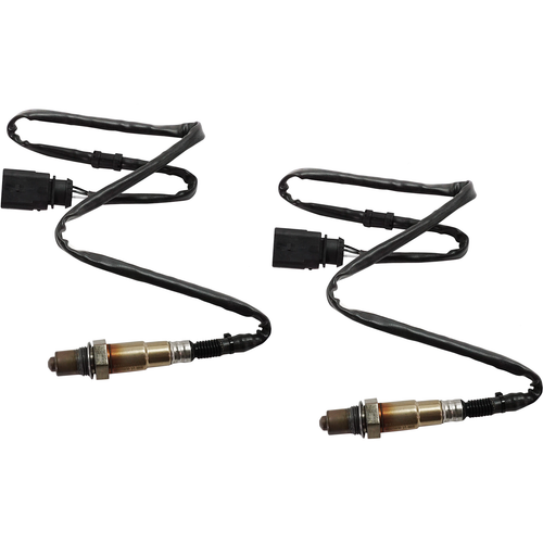 Pair Set of 2 O2 Oxygen Sensors Driver or Passenger Side DOWNSTREAM for ...
