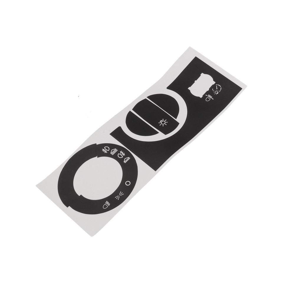 Vinyl Button Repair Decal Sticker for A2 Light Switch with Centre ...
