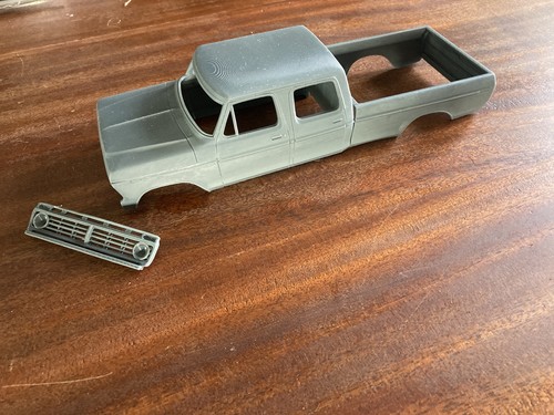 1/25 1974 Ford Crew Cab Long Bed Dentside 3D Printed Model Kit Body | eBay